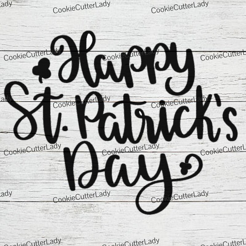 St Patrick Stencil - Etsy