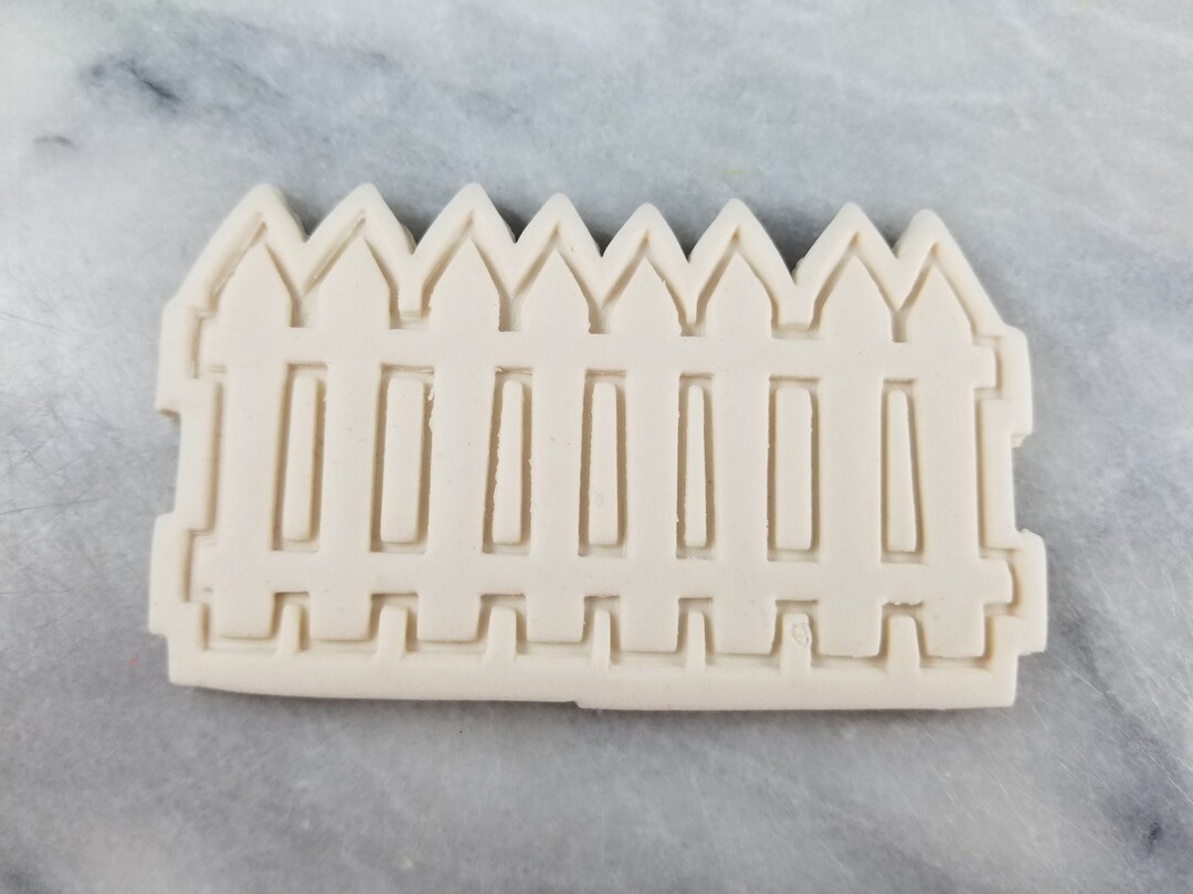 Picket Fence Cookie Cutter 2-piece, Stamp & Outline #1 - SHARP EDGES ...