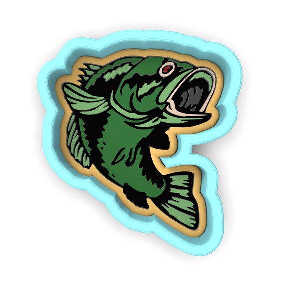 Bass Cookie Cutter Stamp Stencil SHARP EDGES FAST - Etsy