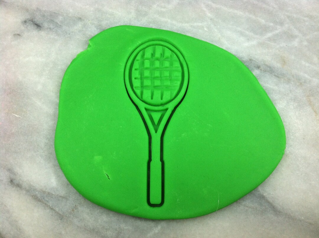 Tennis Racket Cookie Cutter 2 Piece - SHARP EDGES - FAST Shipping ...