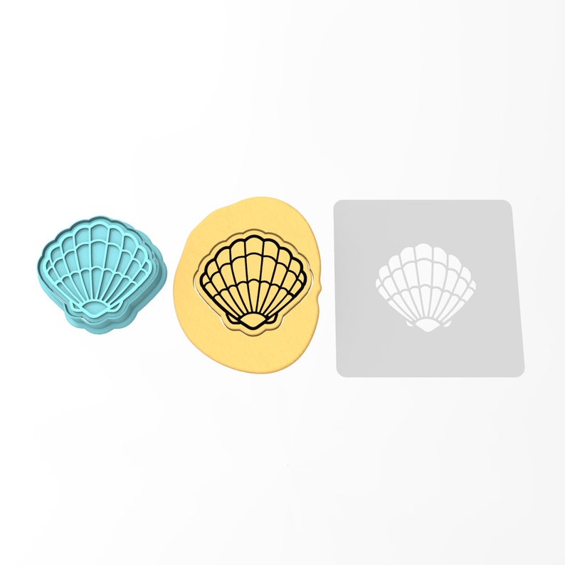 Clam Shell Cookie Cutter SHARP EDGES FAST Shipping | Etsy