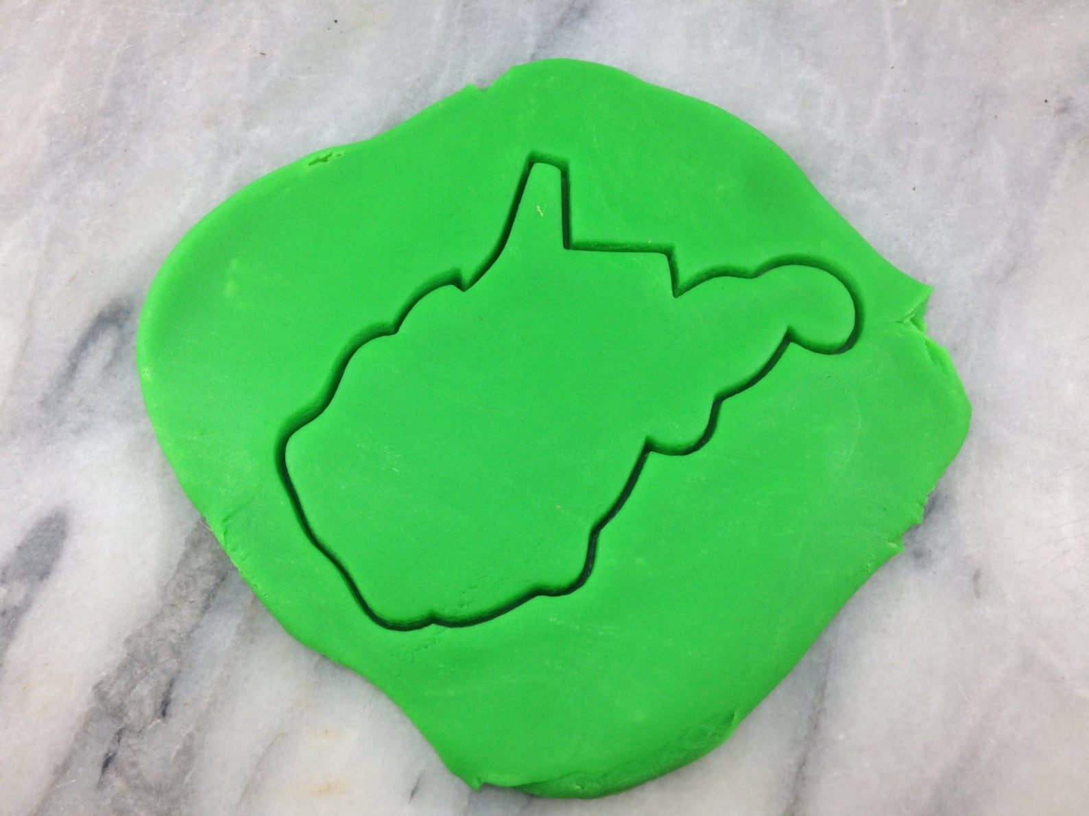West Virginia Cookie Cutter Outline - SHARP EDGES - FAST Shipping ...