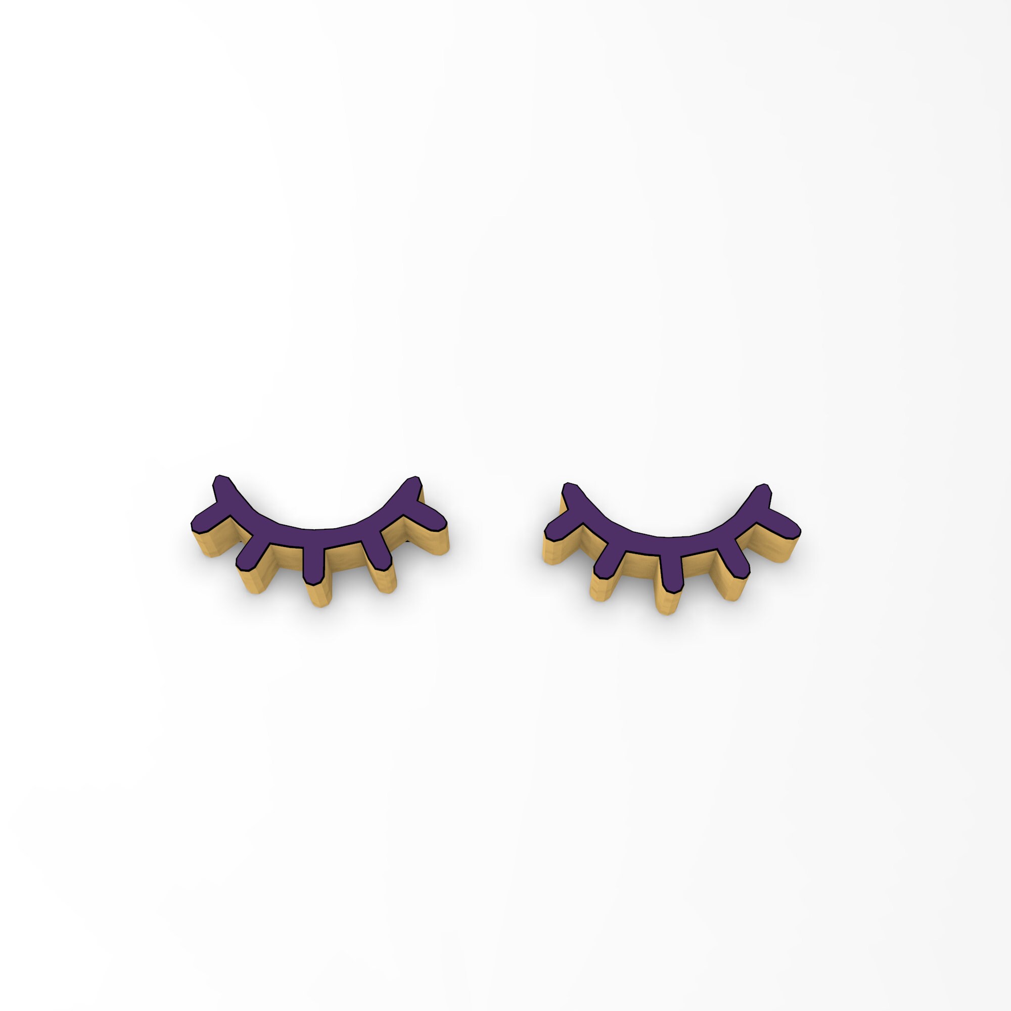 Unicorn Eyelashes Double Cutter - CHOOSE Your Own SIZE - .! - Etsy