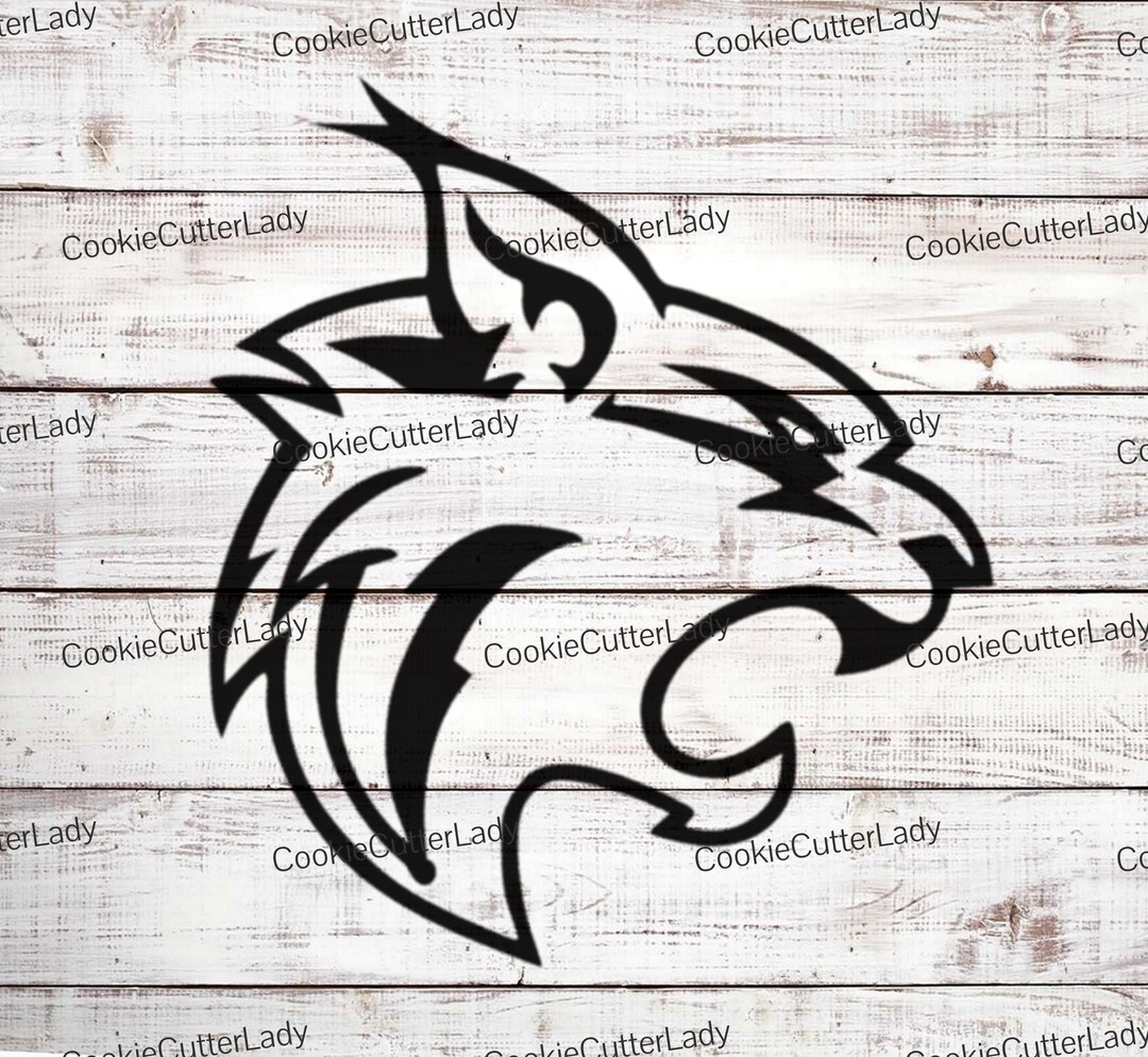 Wildcat Bobcat Mascot Stencil | REUSABLE, DURABLE, WASHABLE Craft ...