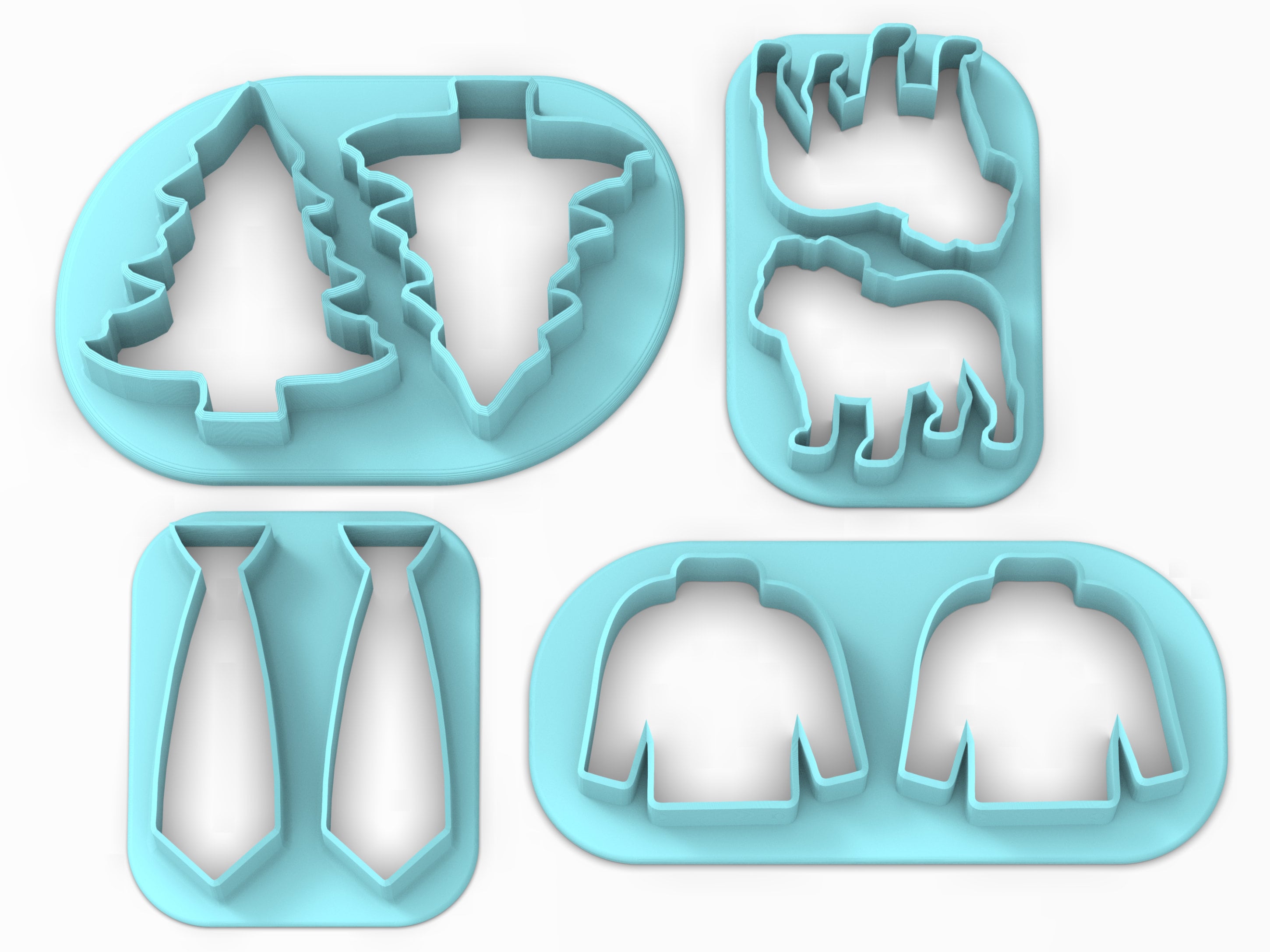 Dress Outline #3 Cookie Cutter Outline - SHARP EDGES - FAST Shipping ...