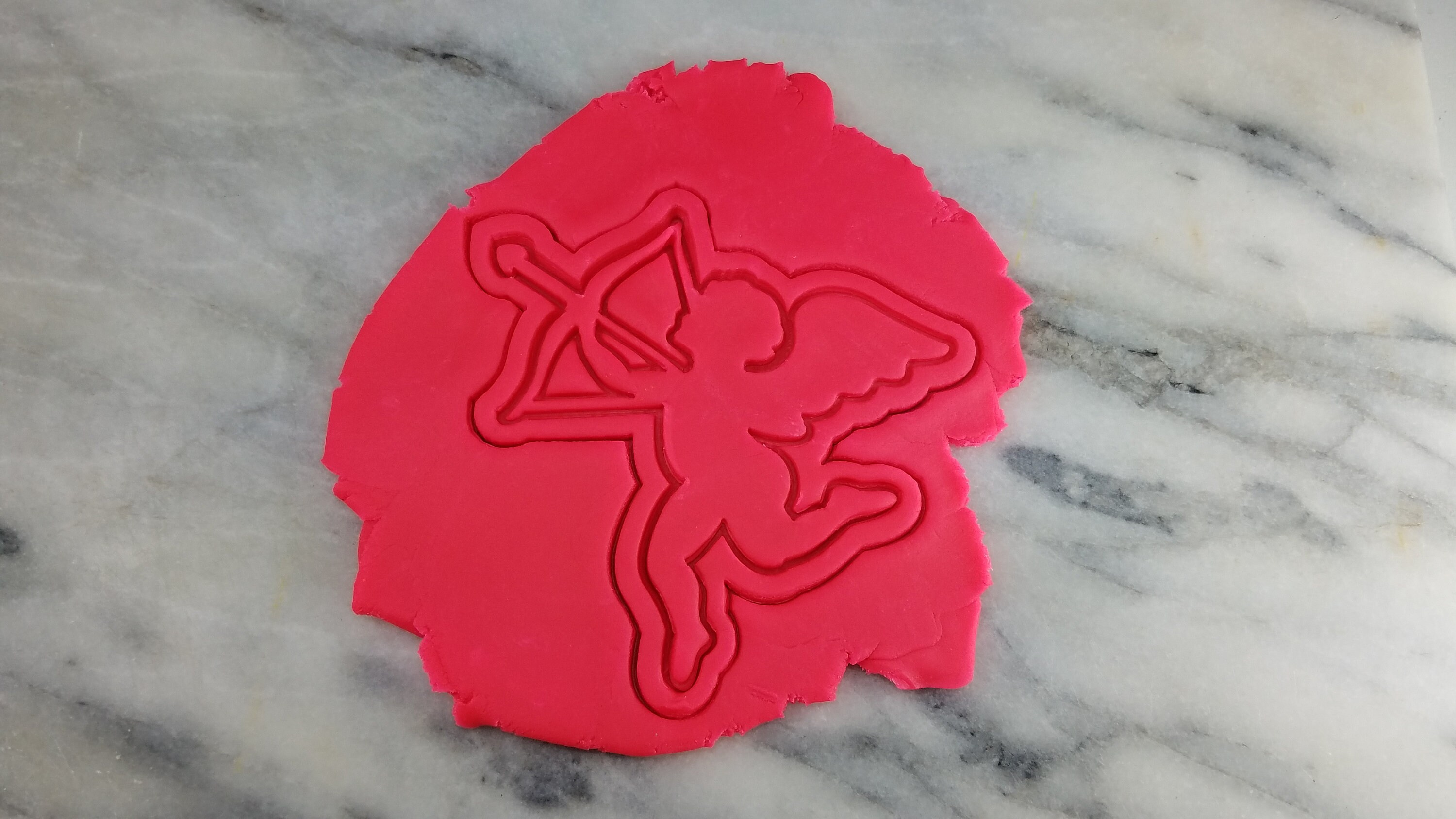 Cupid Cookie Cutter 2-piece, Stamp & Outline #1 - SHARP EDGES - FAST ...