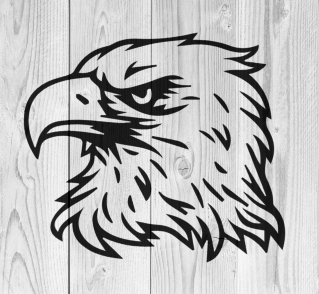 Eagle Mascot Stencil | REUSABLE, DURABLE, WASHABLE Craft Stencil | Use ...
