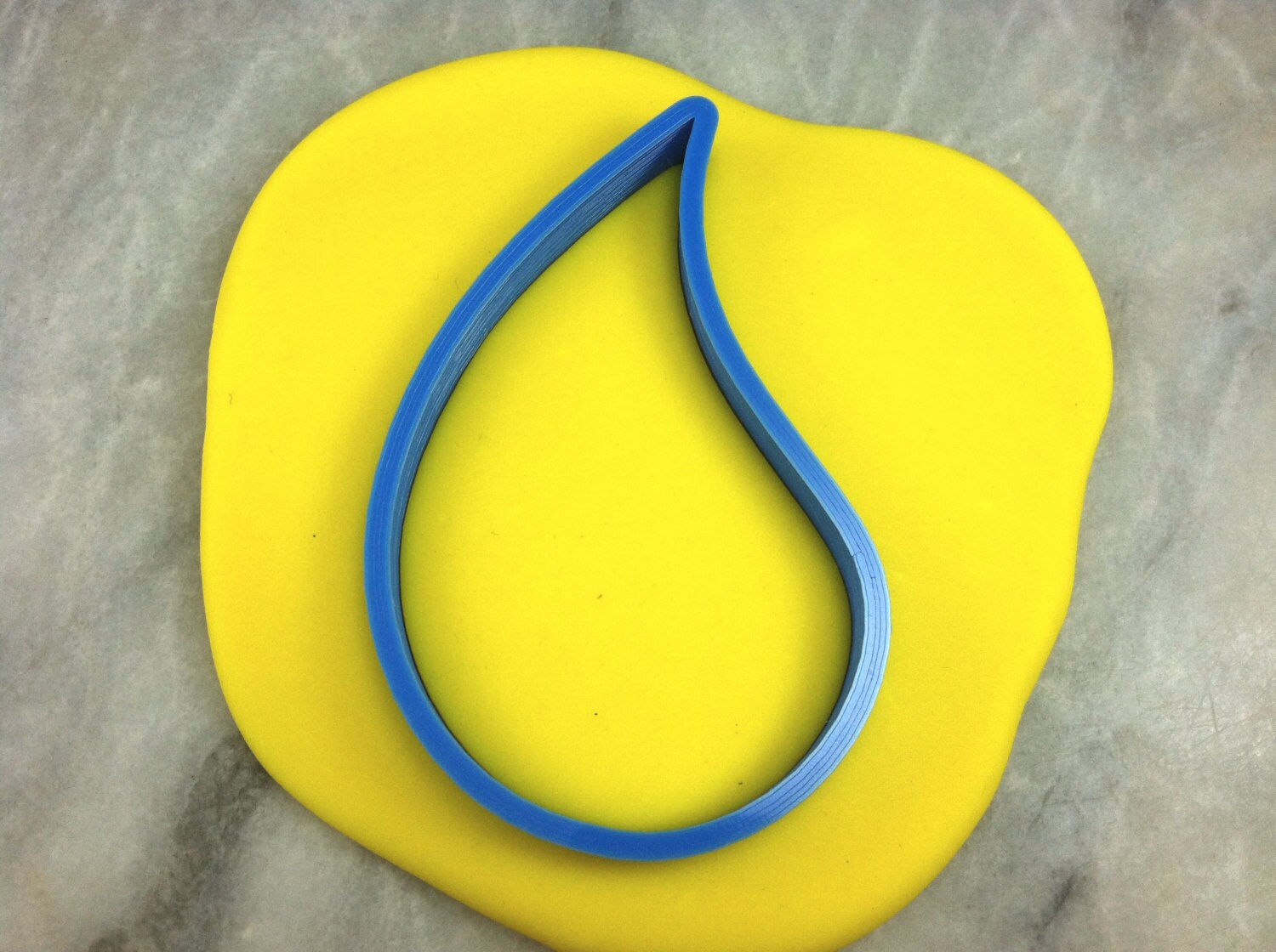 Tear Drop Cookie Cutter - SHARP EDGES - FAST Shipping - Choose Your Own ...