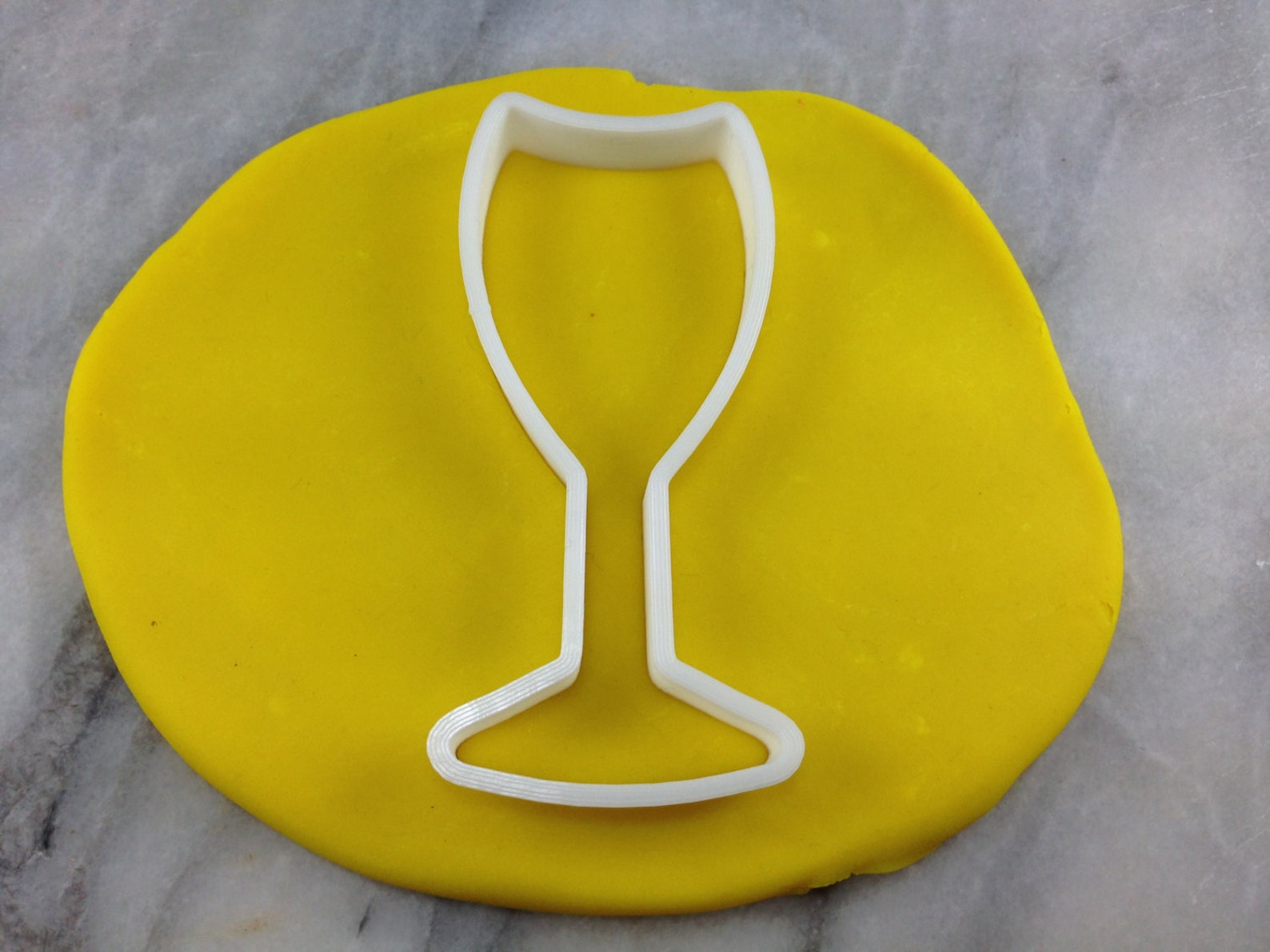Champagne Glass Cookie Cutter Outline #1 - SHARP EDGES - FAST Shipping ...