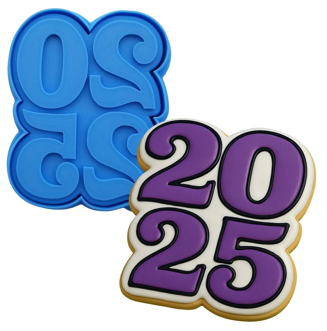 Class of 2025 Cookie Cutter | Stamp | Stencil - SHARP EDGES - FAST ...