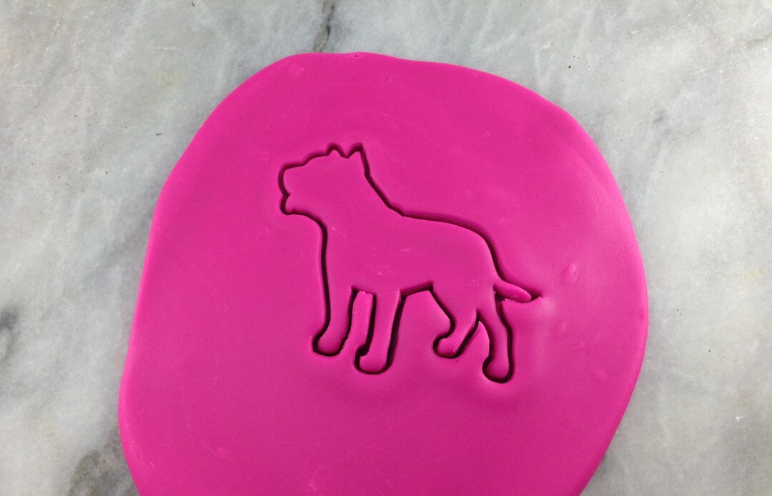 Pitbull Outline Cookie Cutter 1 SHARP EDGES FAST Shipping Choose Your ...