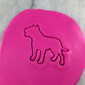 Pitbull Outline Cookie Cutter 1 SHARP EDGES FAST Shipping Choose Your ...