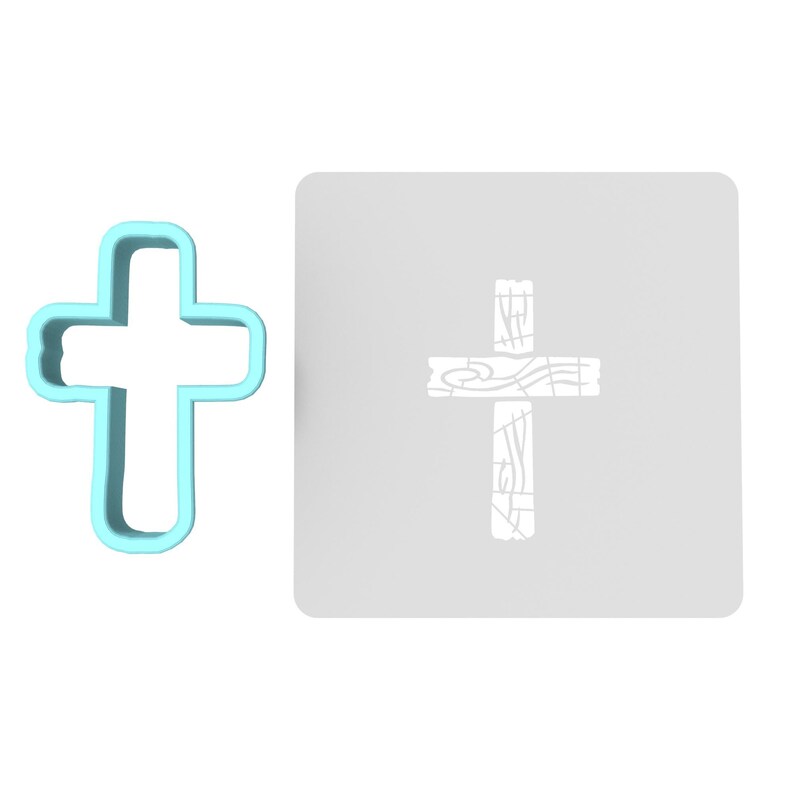 Cross Wood Cookie Cutter | Stamp | Stencil - SHARP EDGES - FAST ...