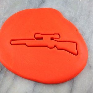 Hunting Sniper Rifle Cookie Cutter Outline 1 - SHARP EDGES - FAST ...