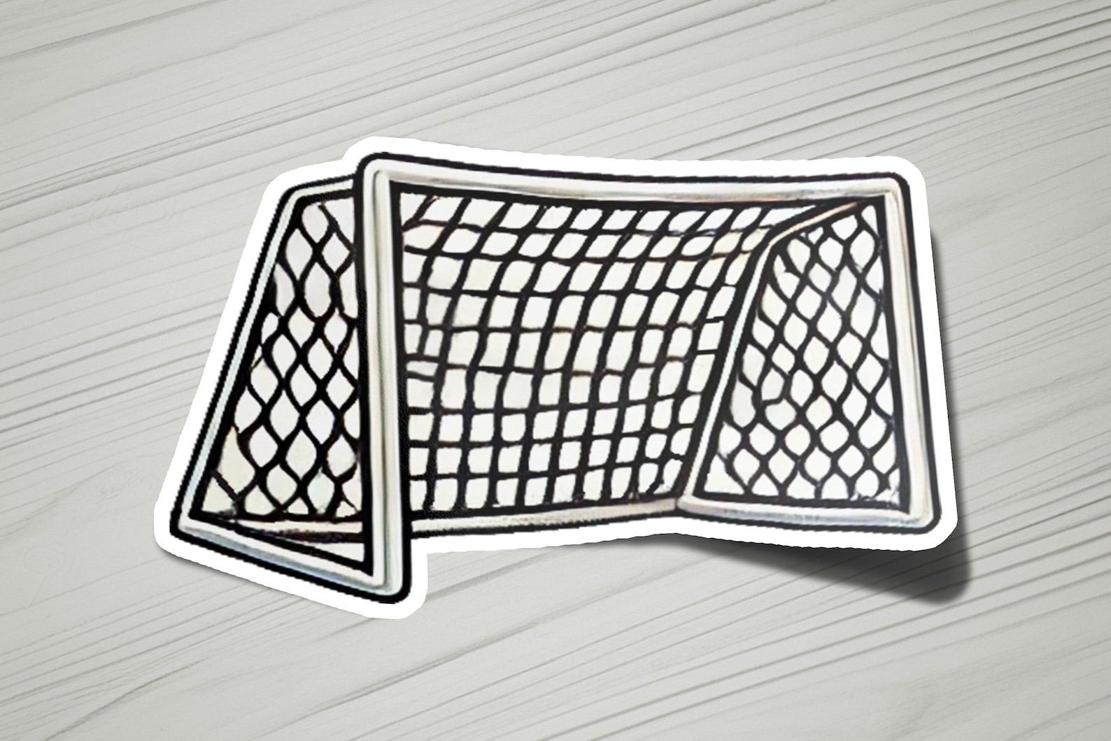 Soccer Goal Vinyl Sticker | Waterproof & Durable | Soccer Sticker ...