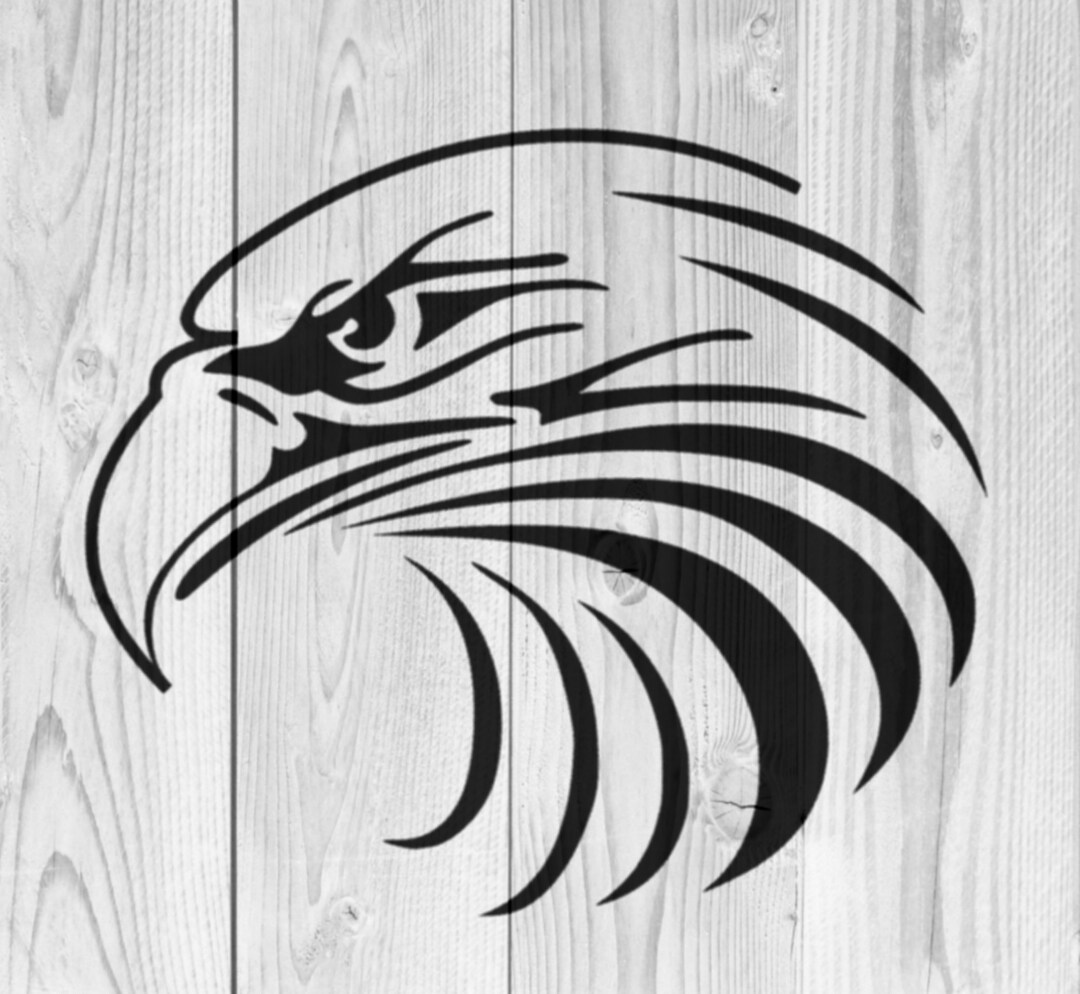 Eagle Mascot Stencil | REUSABLE, DURABLE, WASHABLE Craft Stencil | Use ...