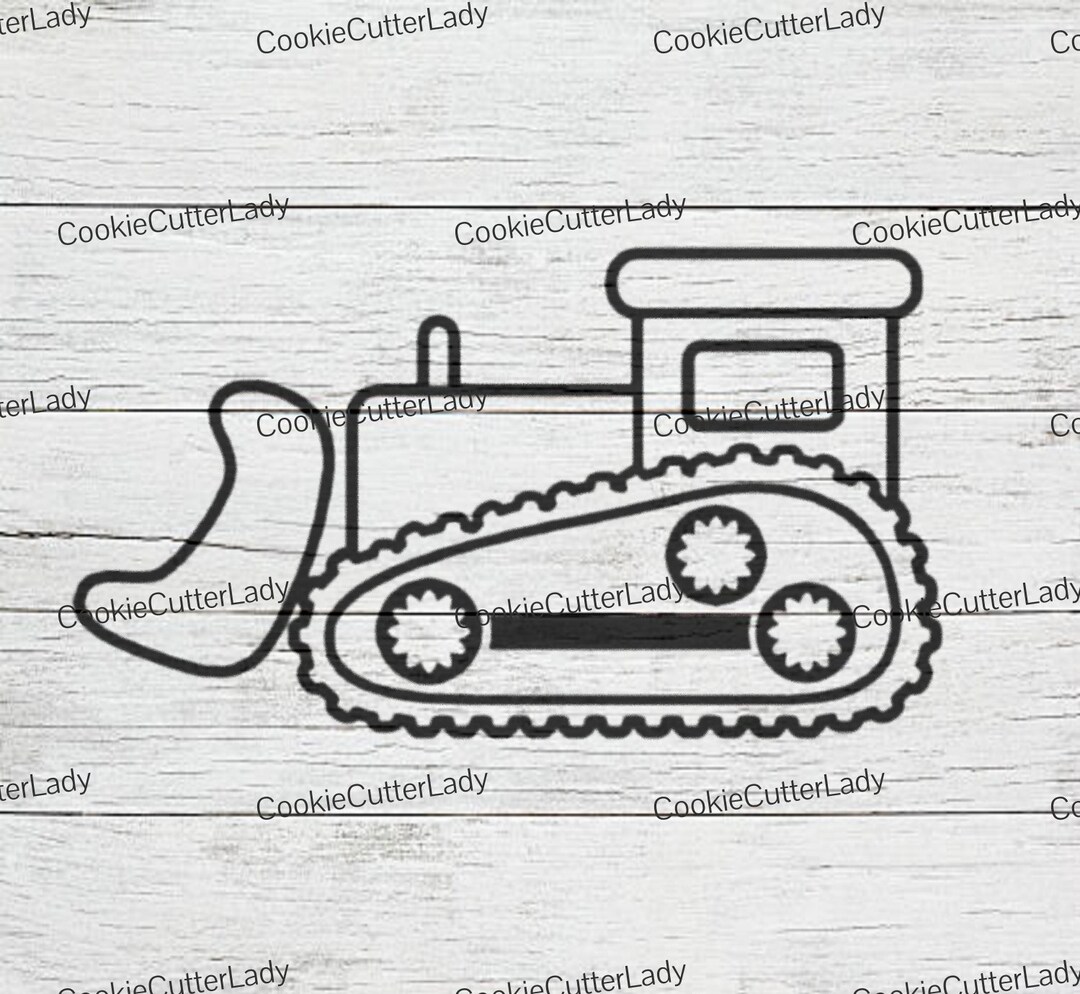 Bulldozer Stencil | REUSABLE, DURABLE, WASHABLE Craft Stencil | Use for ...