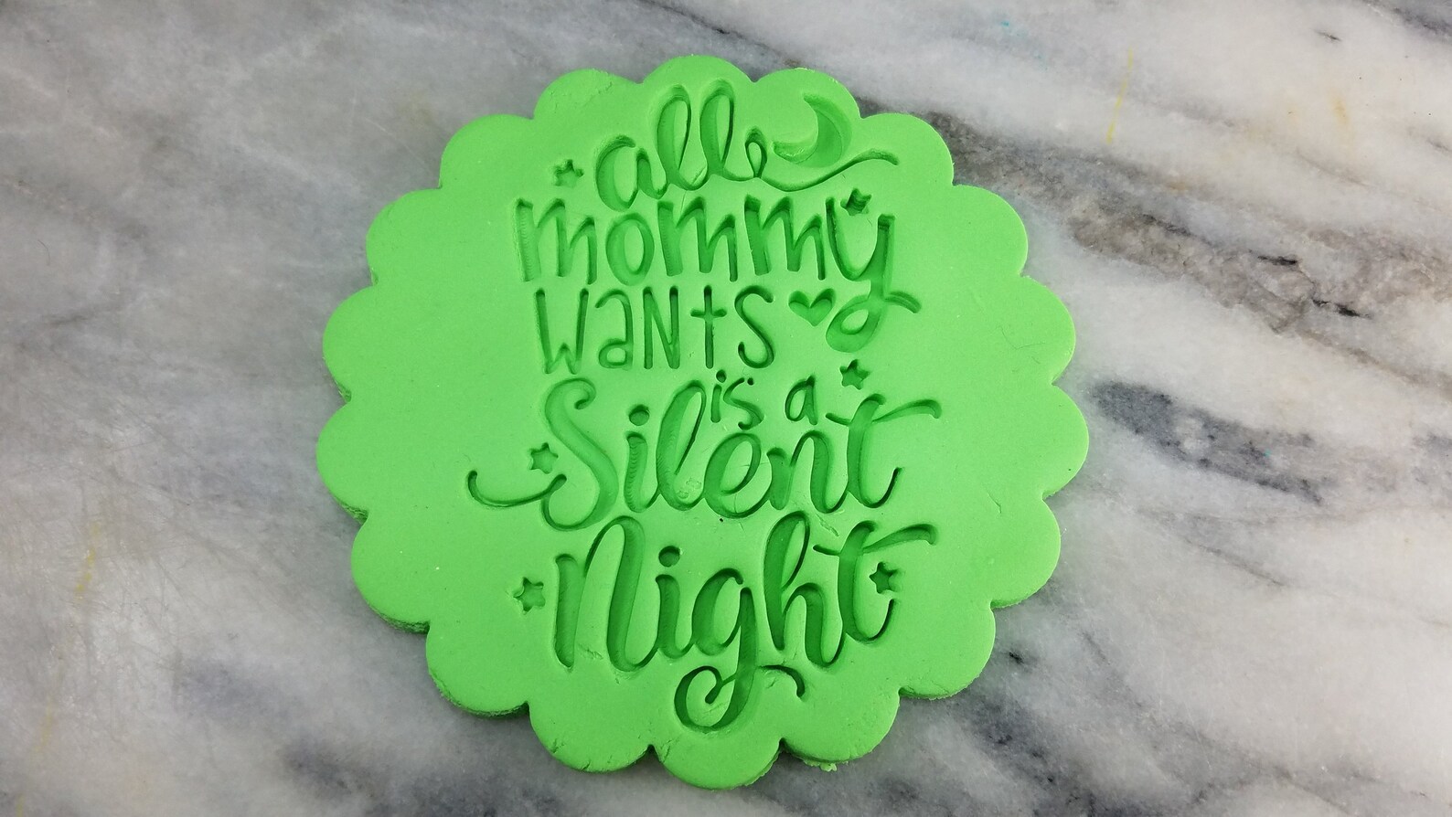 All Mommy Wants is A Silent Night Cookie STAMP - FAST Shipping - Choose ...