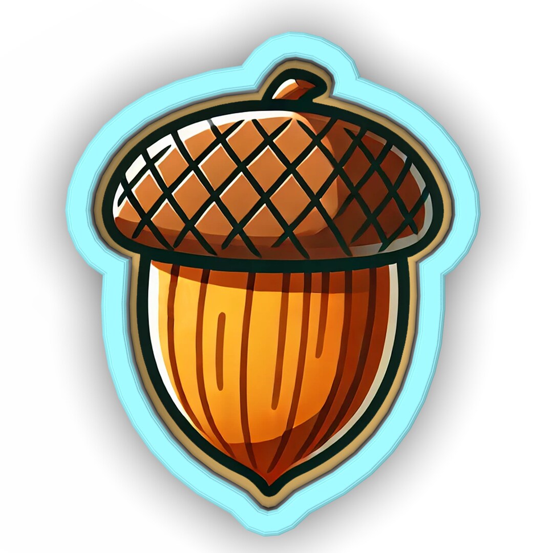 Acorn Cookie Cutter | Stamp | Stencil - SHARP EDGES - FAST Shipping ...