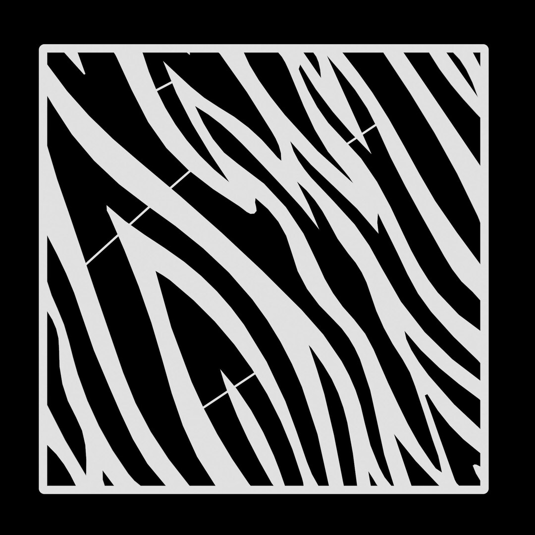Animal Print Pattern Stencil #3 - Etsy