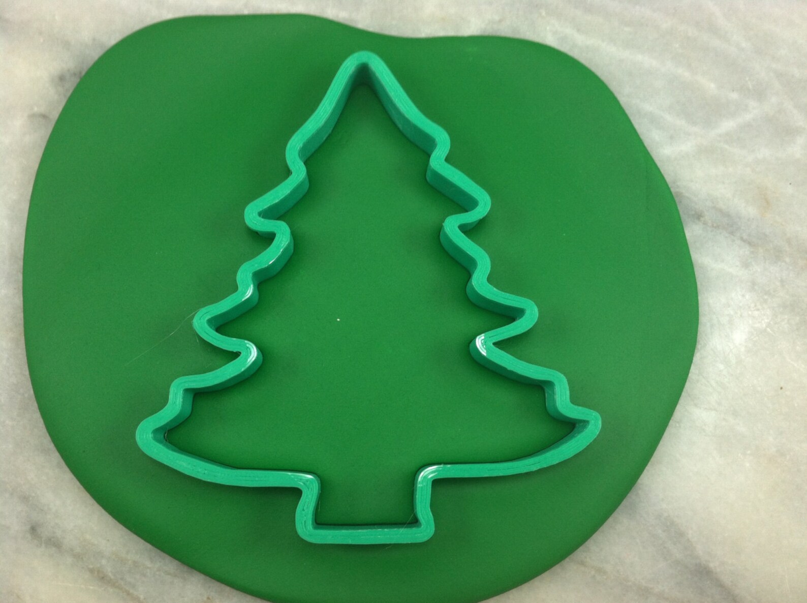Christmas Tree Cookie Cutter Outline - SHARP EDGES - FAST Shipping ...