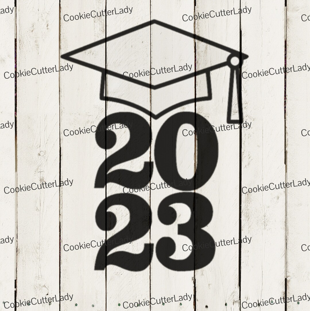 2023 Grad Cap Stencil | REUSABLE, DURABLE, WASHABLE Craft Stencil | Use ...