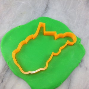 West Virginia Cookie Cutter Outline - SHARP EDGES - FAST Shipping ...