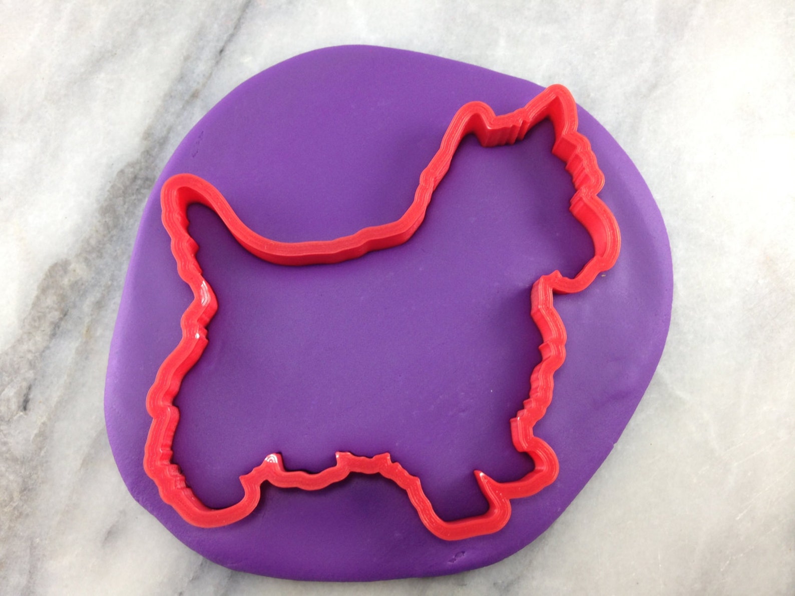 Yorkie Terrier Cookie Cutter Outline 1 SHARP EDGES FAST - Etsy