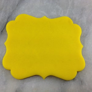 Plaque 13 Cookie Cutter Outline SHARP EDGES FAST Shipping | Etsy