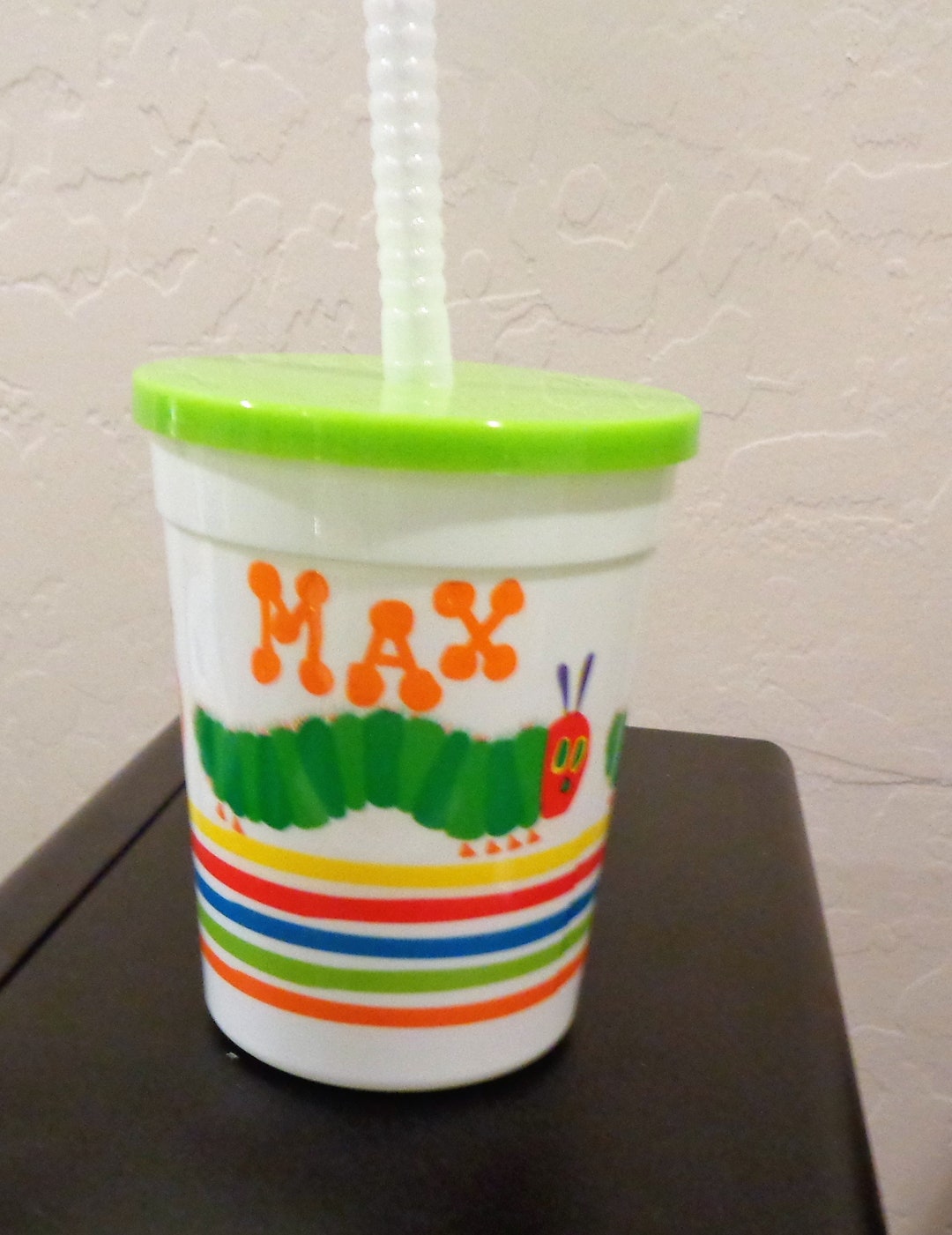 Caterpillar Cup With Straw - Etsy