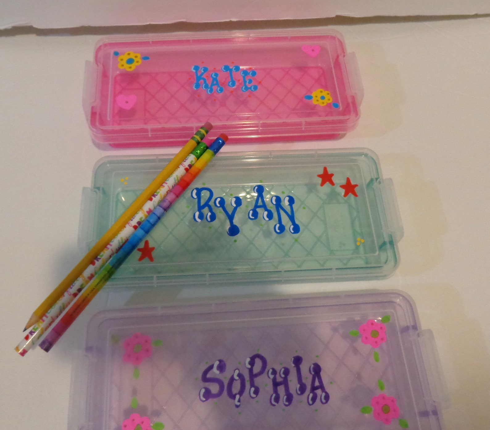 Personalized Pencil Box/craft Storage Box - Etsy