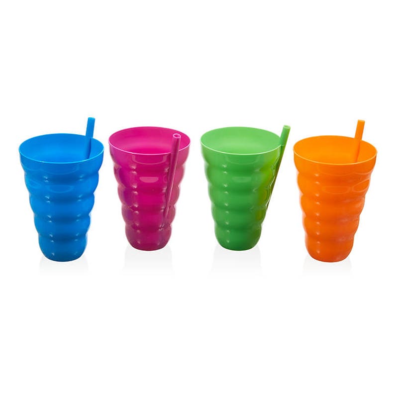 Cup With Built in Straw, BPA Free, Hand Painted Cups, Water Bottles - Etsy