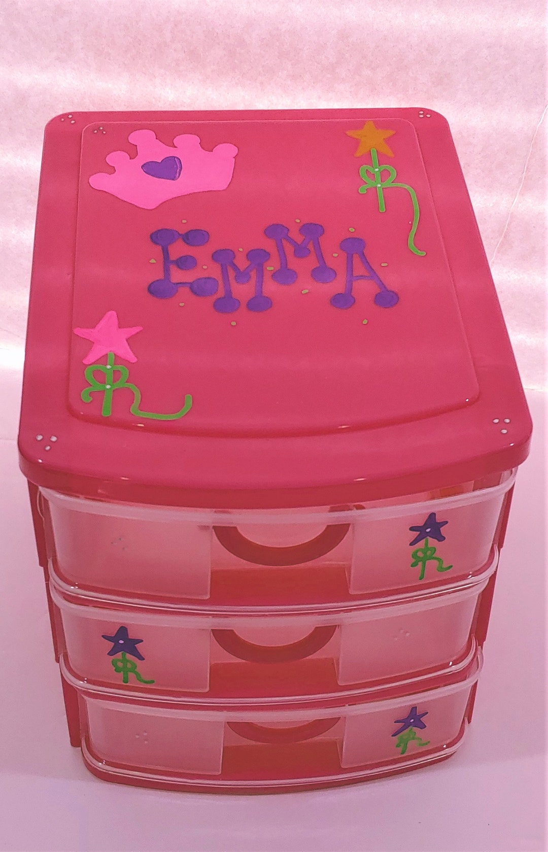 Kids Personalized Storage Box - Etsy