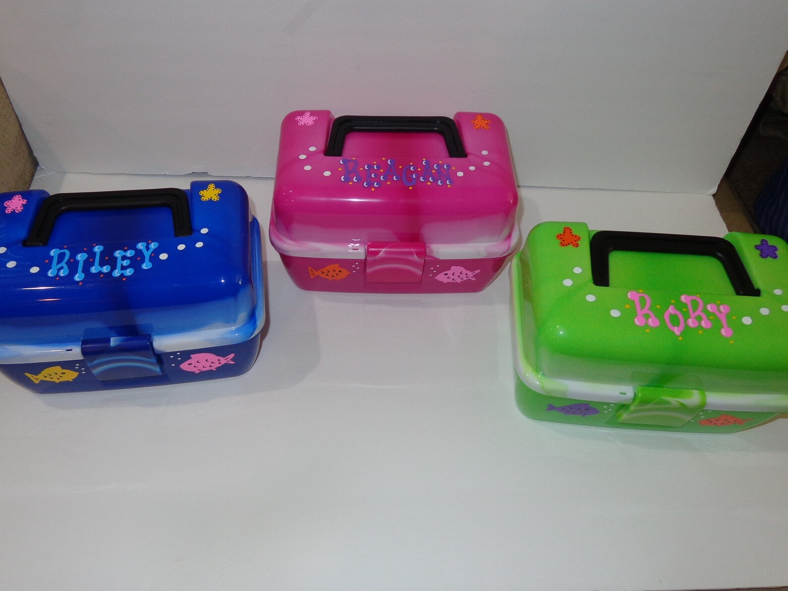 Personalized Kids Tackle Box With Fishing Gear - Etsy Canada