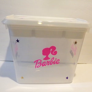 Personalized Doll Storage Case With Handle/barbie Inspired Gifts - Etsy