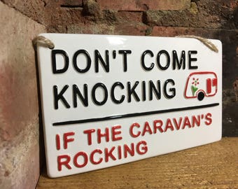 If VAN is Rocking Don't Come Knocking Fun Vinyl Decal Truck Country ...