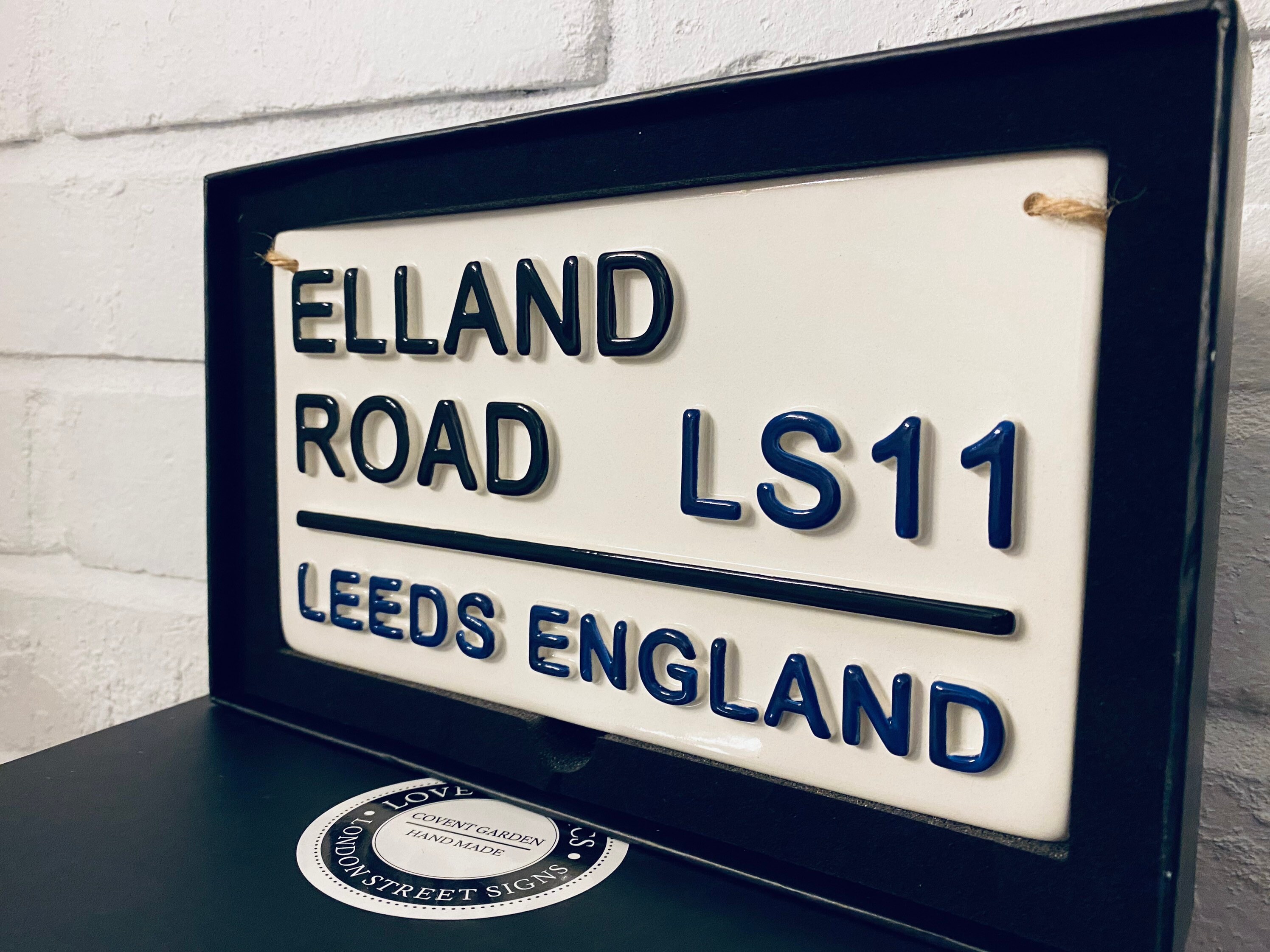 Leeds-elland Road-football Street Sign-london Street | Etsy UK