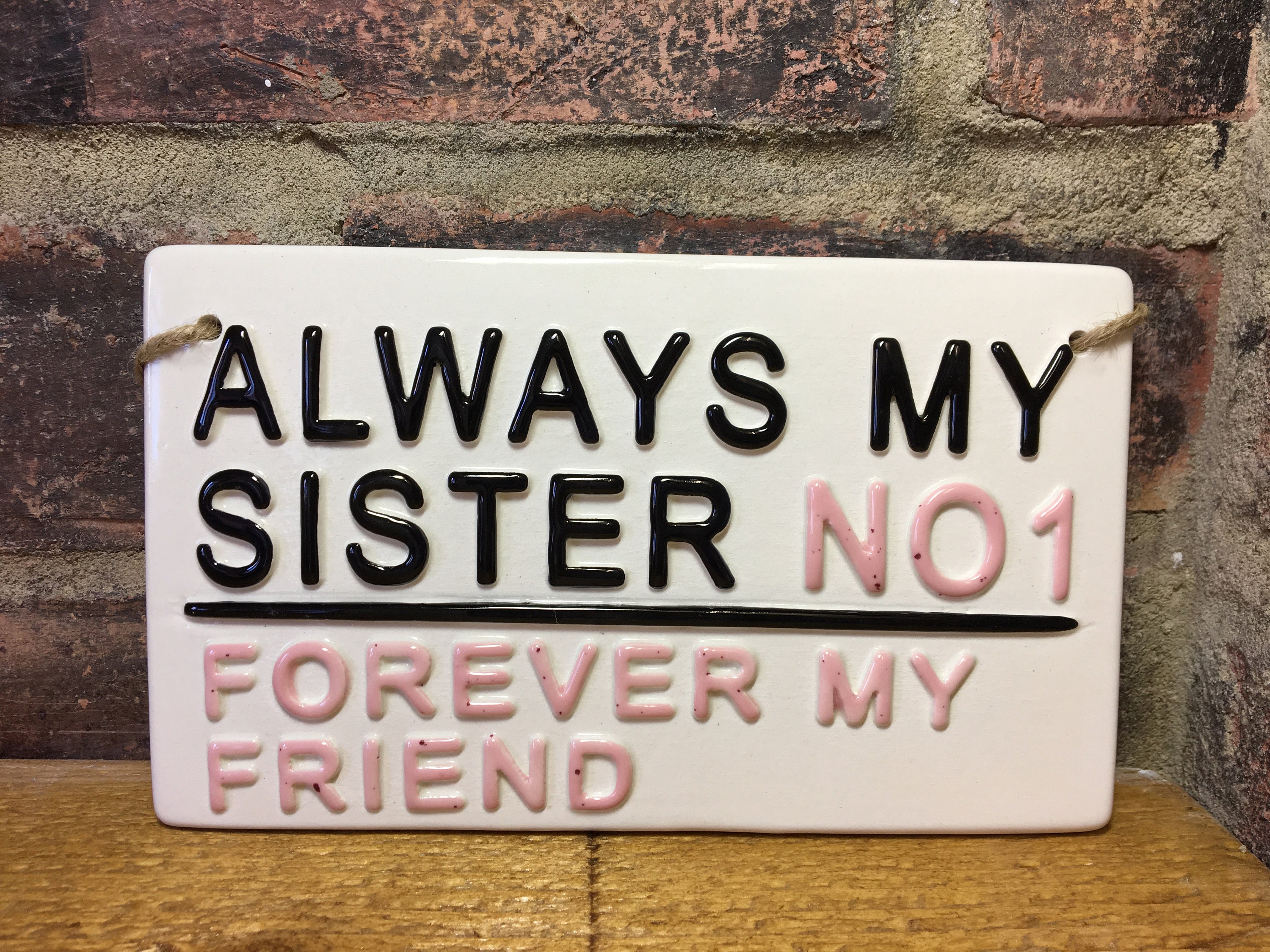ALWAYS MY SISTER-Forever My Friend-London Street Sign-Sister | Etsy