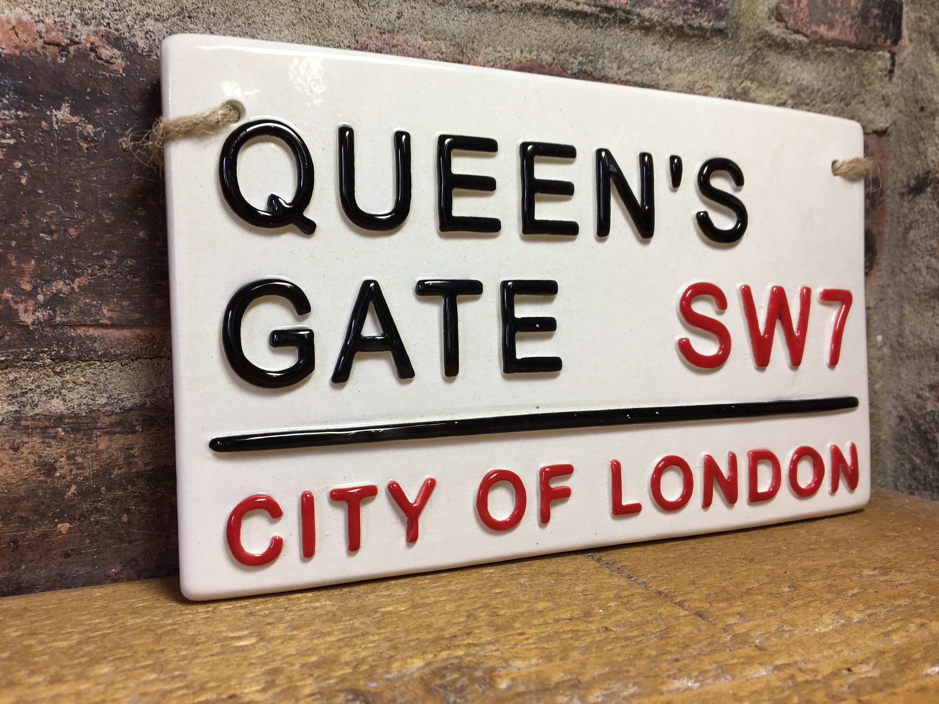QUEENS Gate-city of London-london Street Sign-london | Etsy