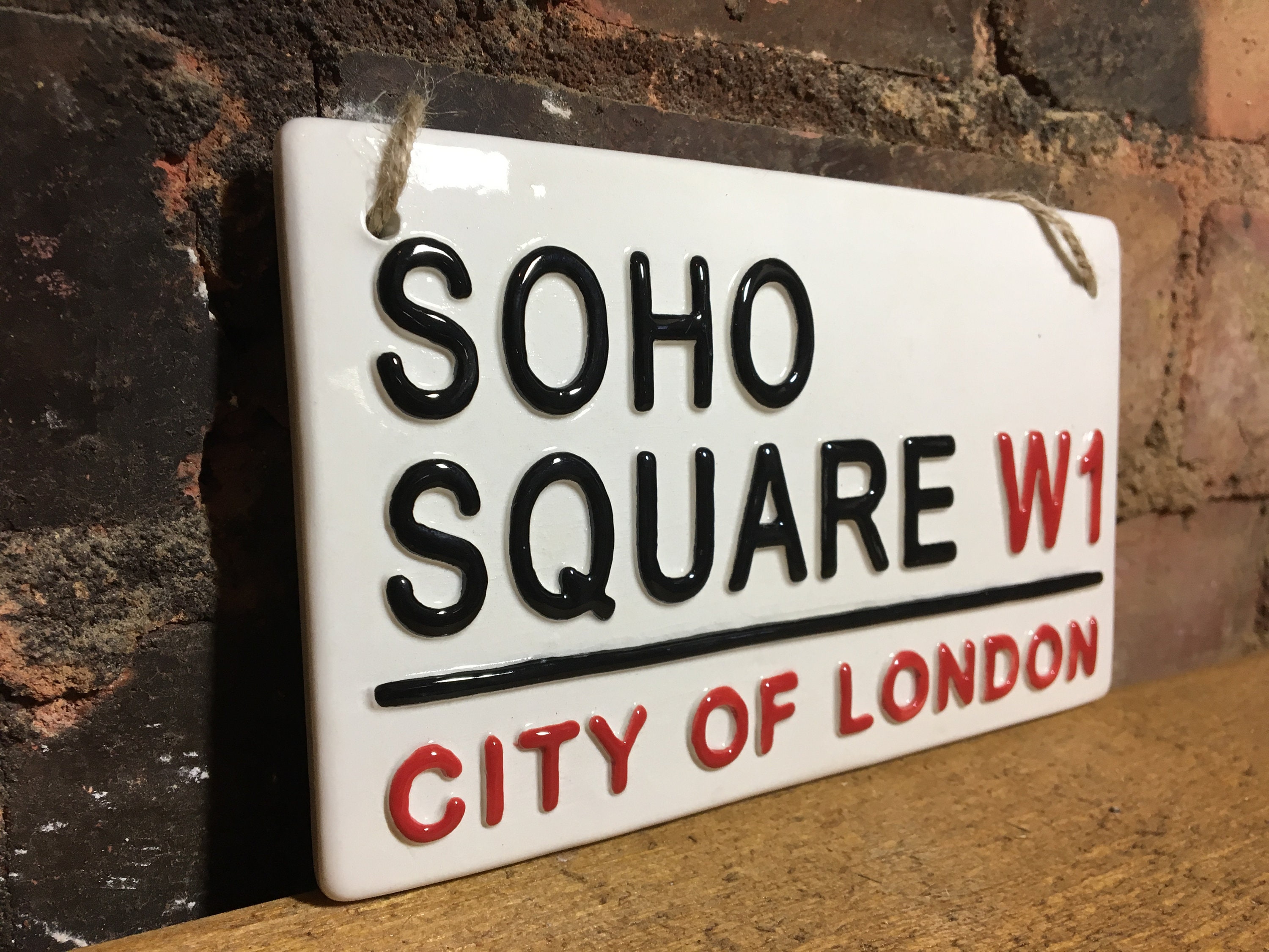 SOHO Square-london Street Sign-city of London-wall Art-wall - Etsy UK