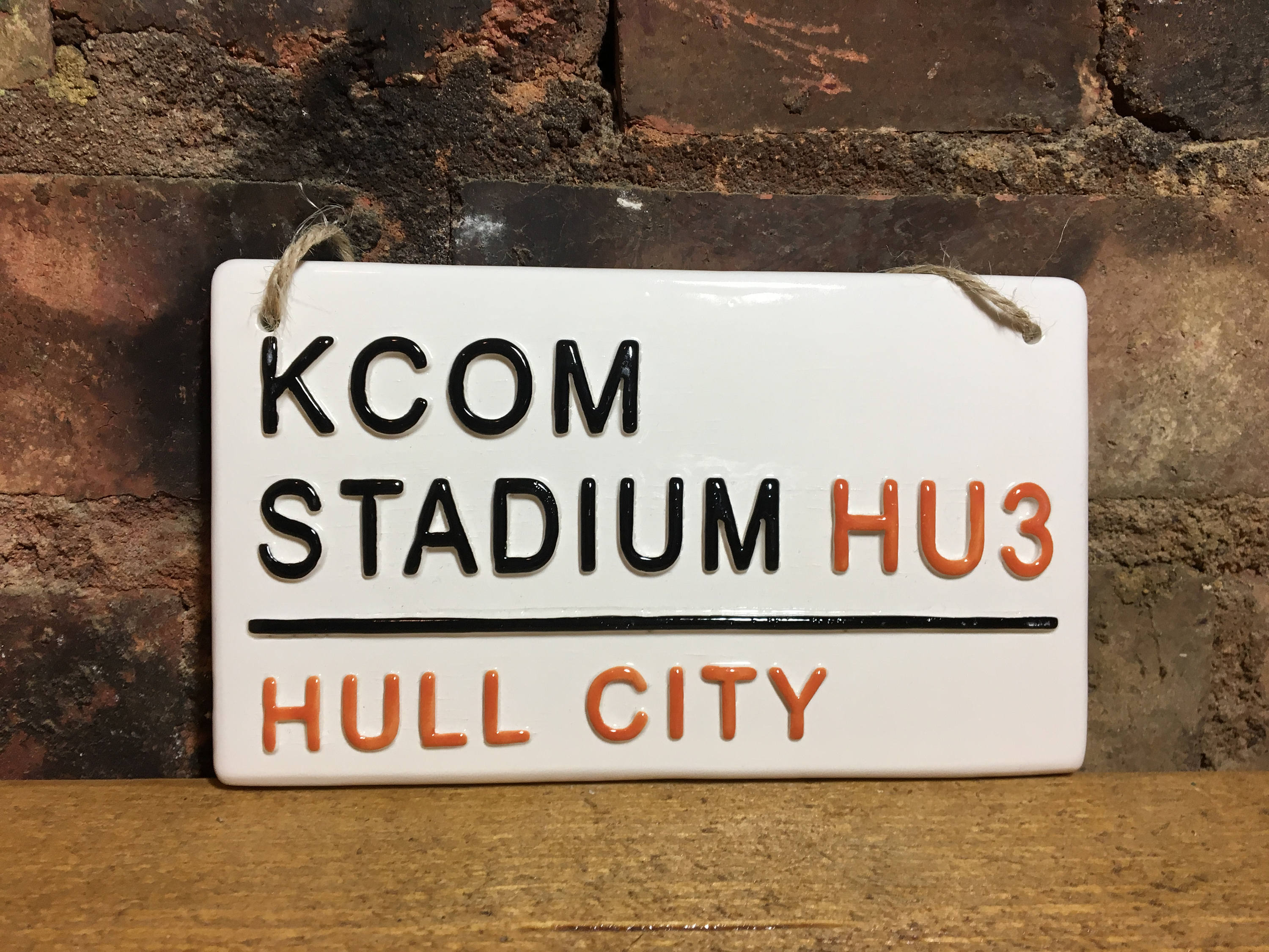 HULL CITY-Kcom Stadium-London Street Sign-Football | Etsy