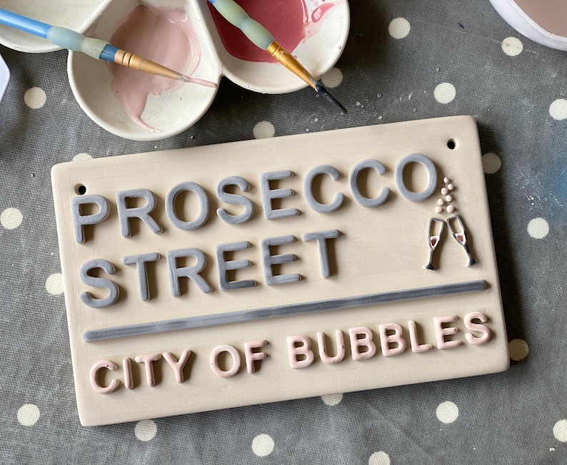 PROSECCO Street-city of Bubbles-london Street Sign-family-prosecco ...