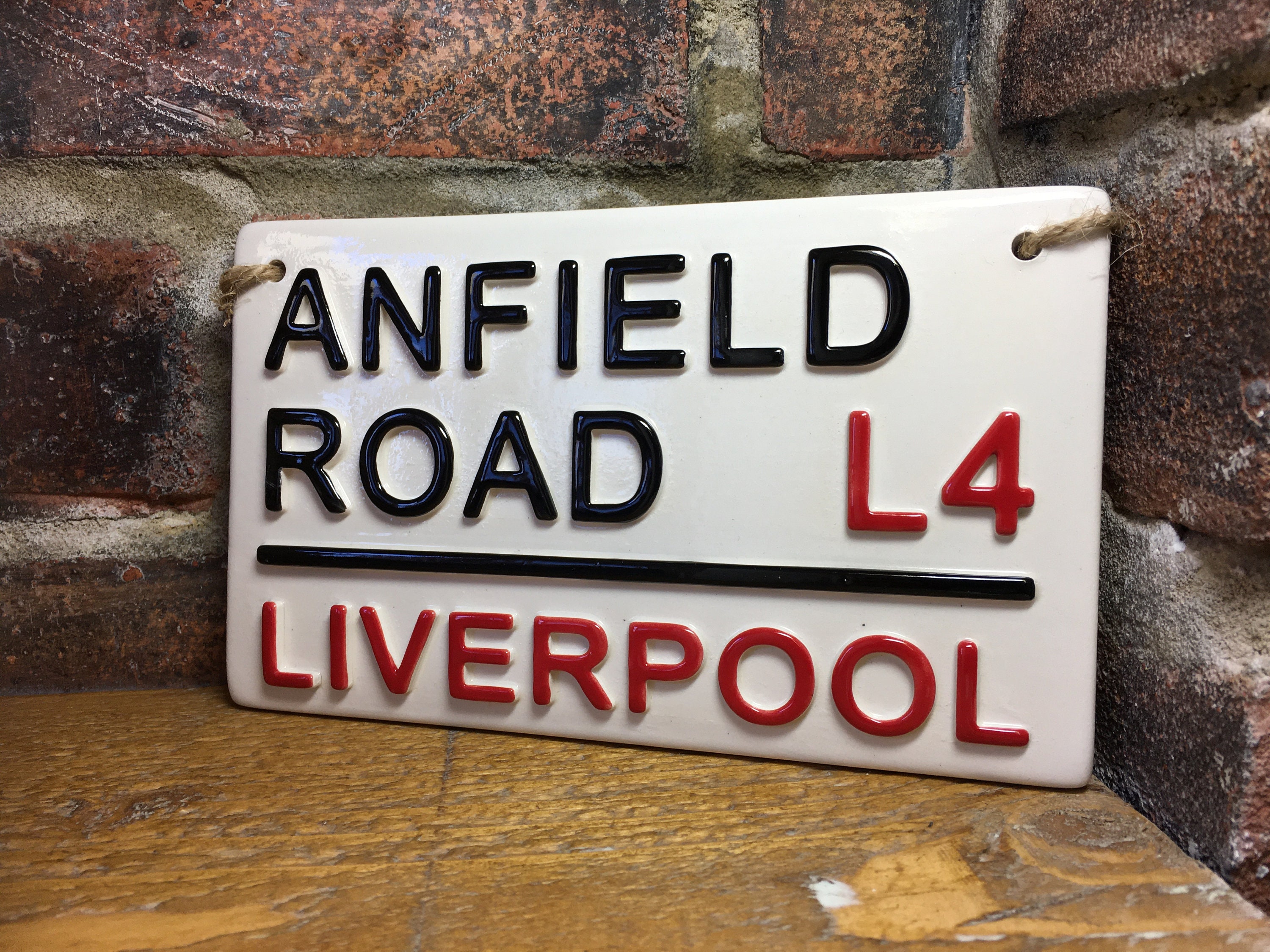 Liverpool-anfield Road-football Sign-london Street Sign-football Gift ...