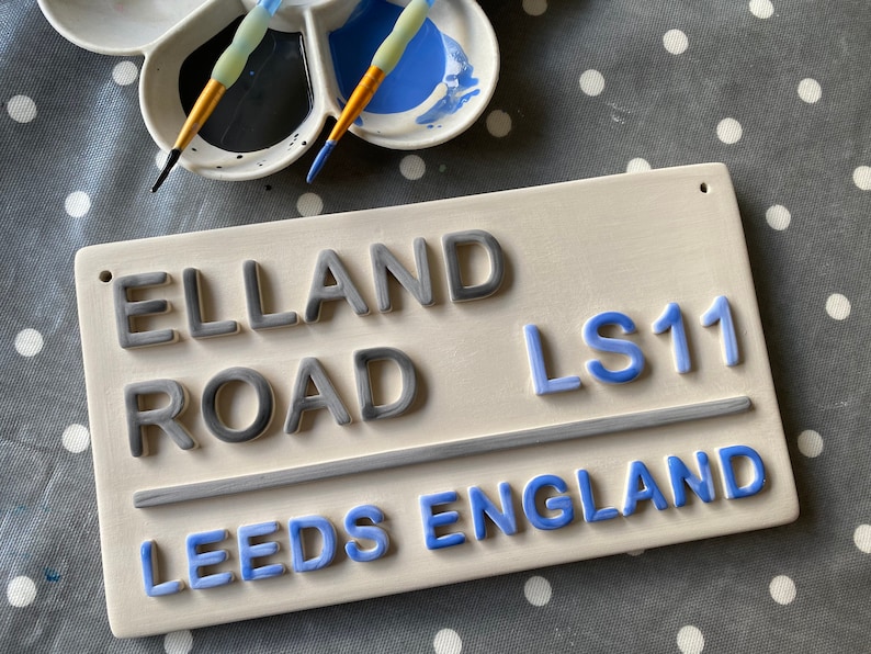Leeds-elland Road-football Street Sign-london Street | Etsy UK