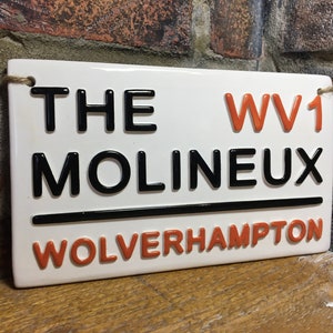 Wolverhampton-the Molineux-football Street Sign-london Street Sign ...