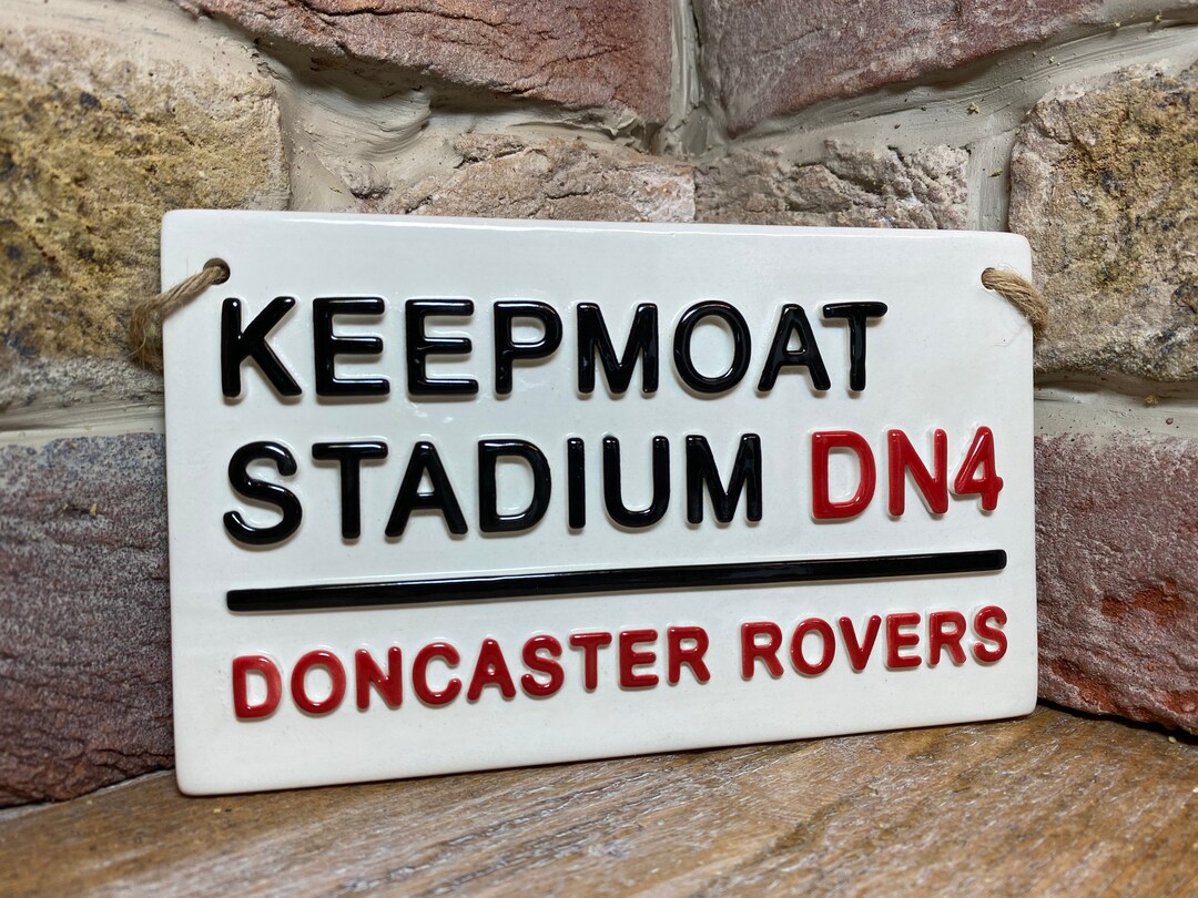 DONCASTER Rovers-keepmoat-football Street Sign-london Street Sign ...