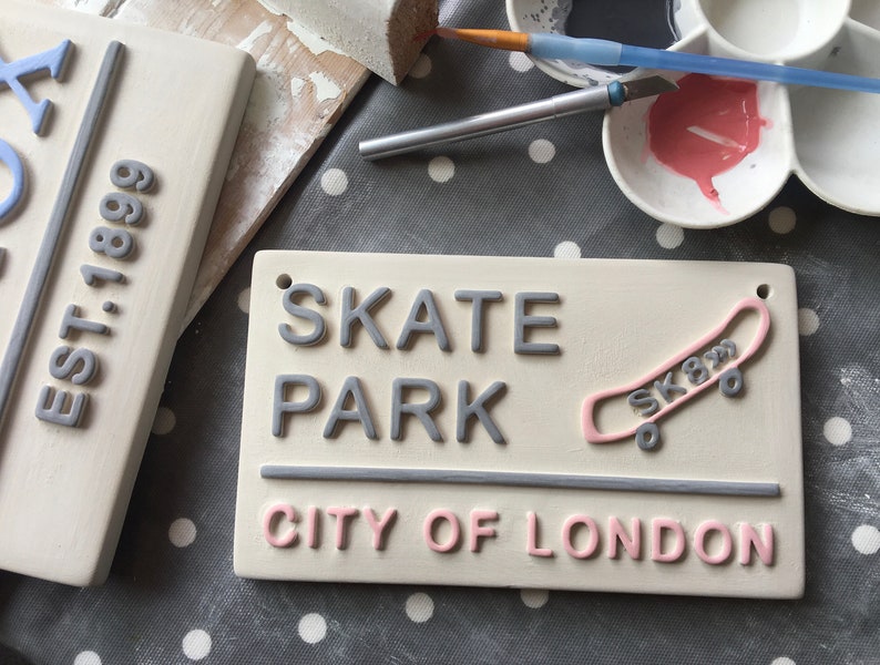SKATE Park-london Street Sign-city of London-skating-skate | Etsy