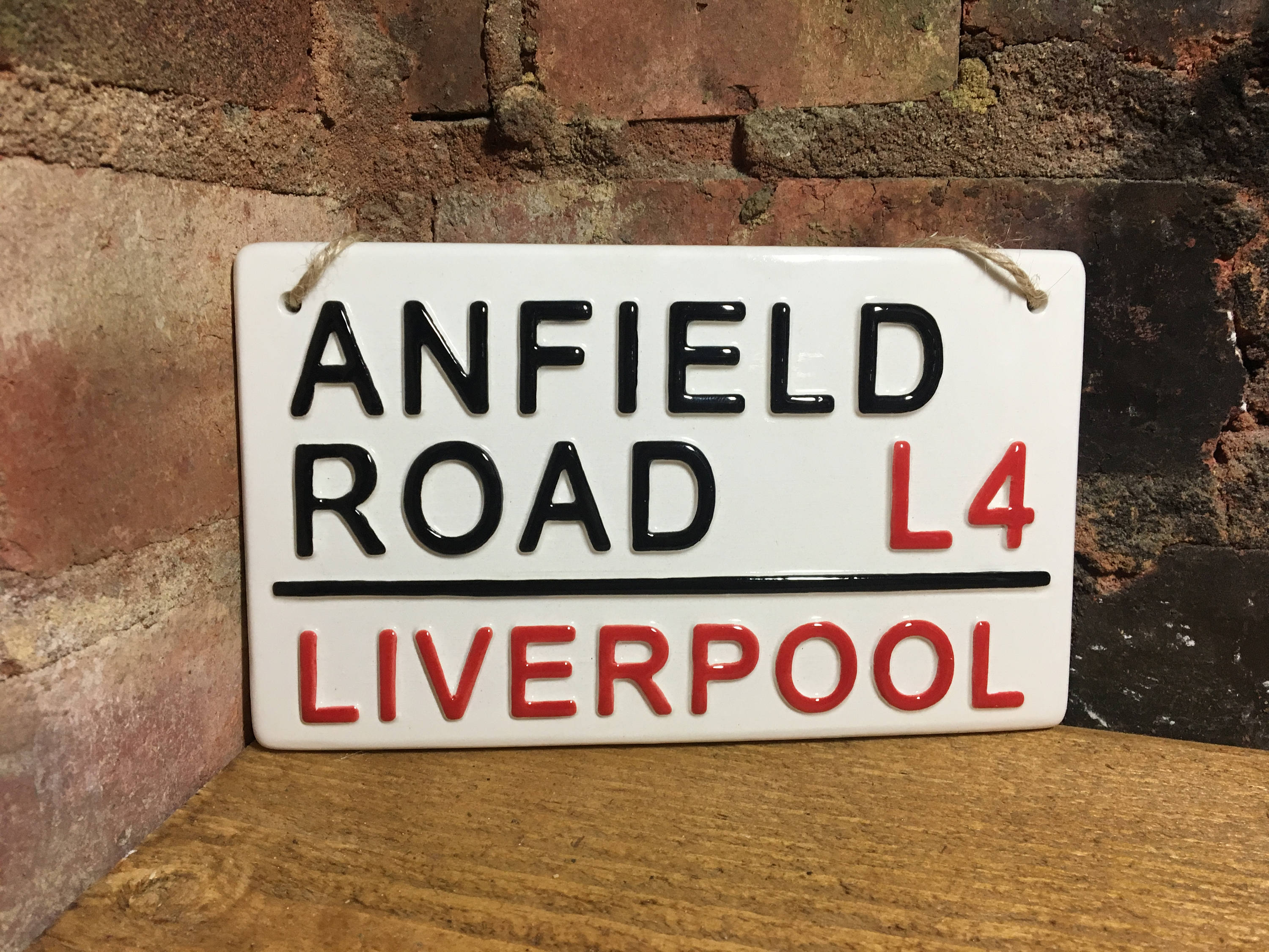 LIVERPOOL-Anfield Road-Football Sign-London Street | Etsy