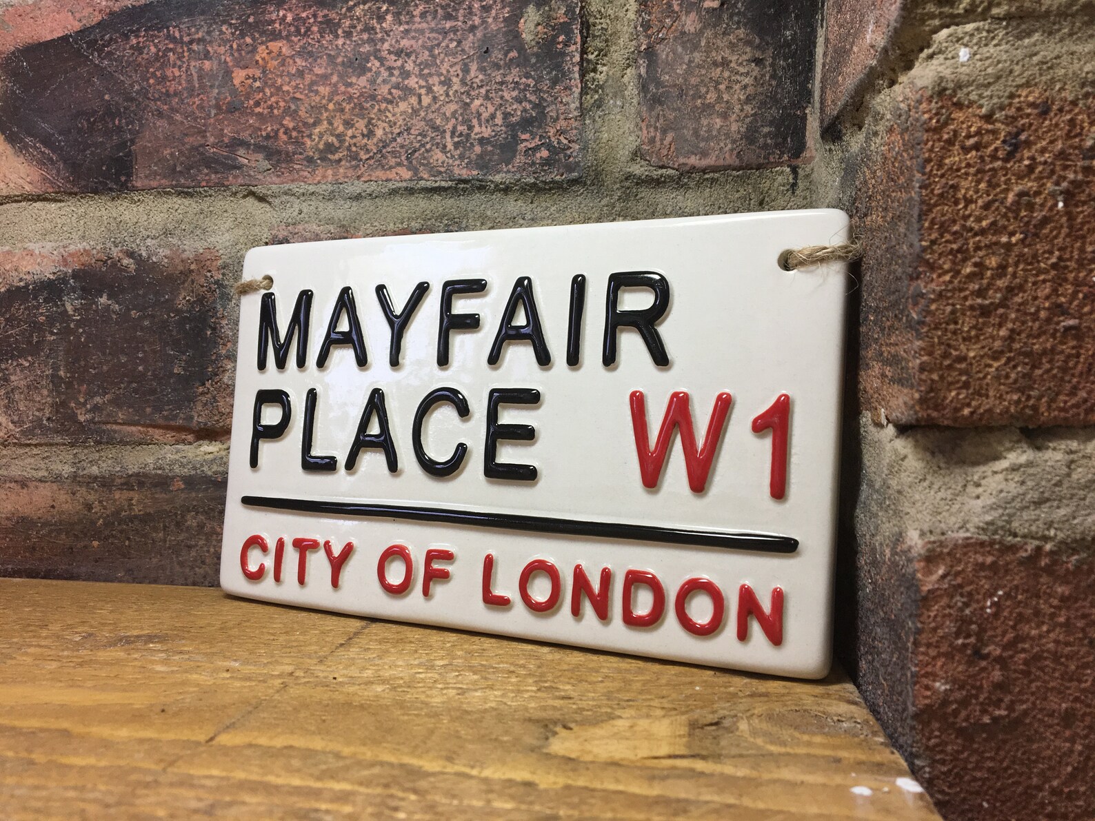 MAYFAIR Place-city of London-london Street Sign-london - Etsy