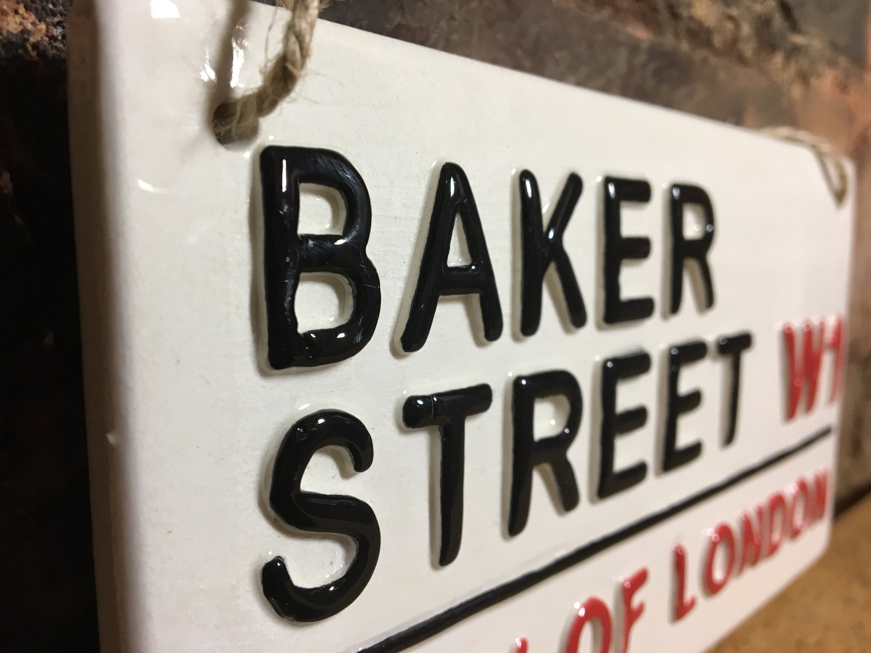 BAKER Street-london Street Sign-baking-kitchen - Etsy UK